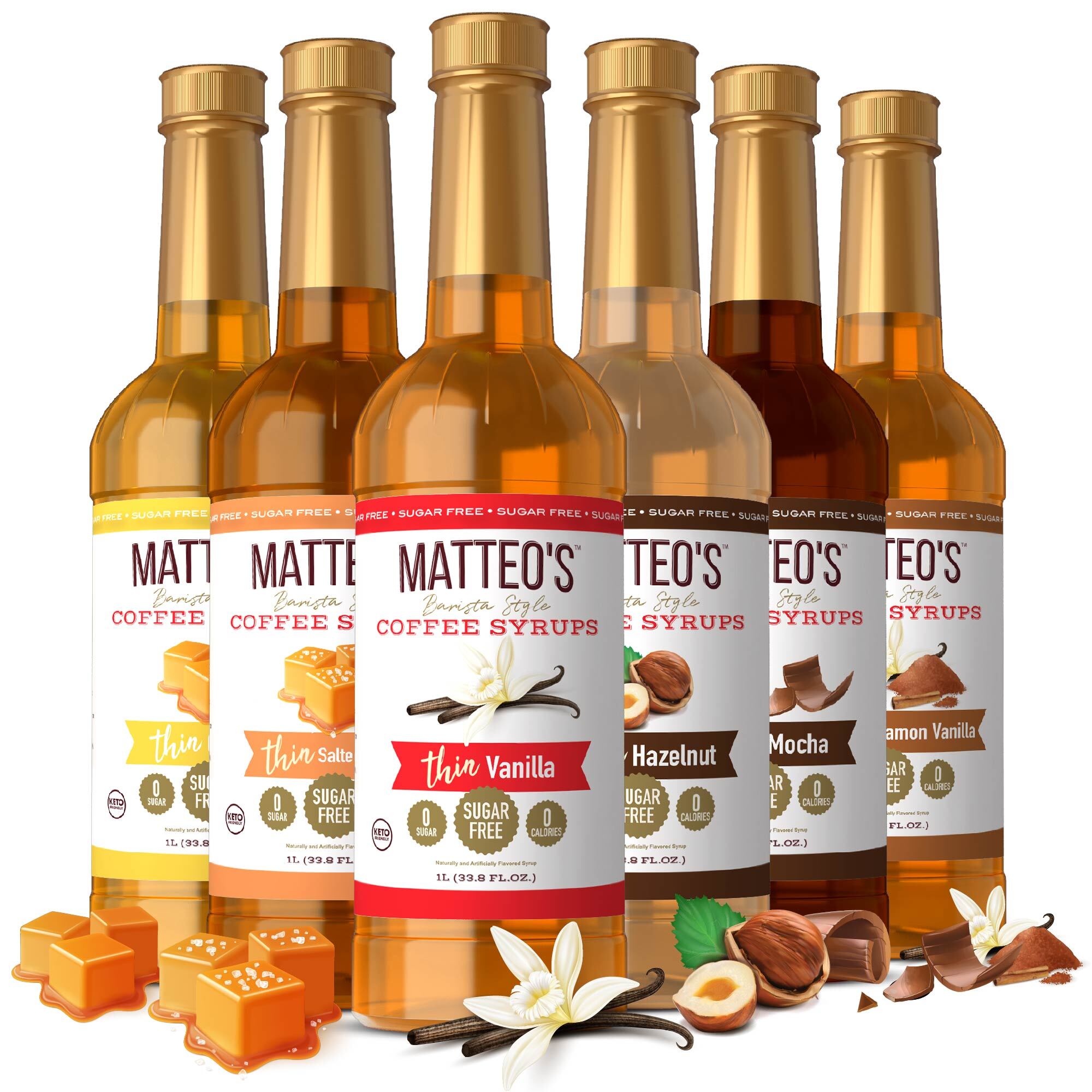 Coffee Syrups - Matteo's Coffee Syrup