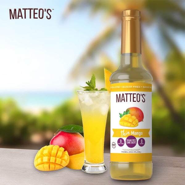 Sugar Free Mix - Mango - Matteo's Coffee Syrup
