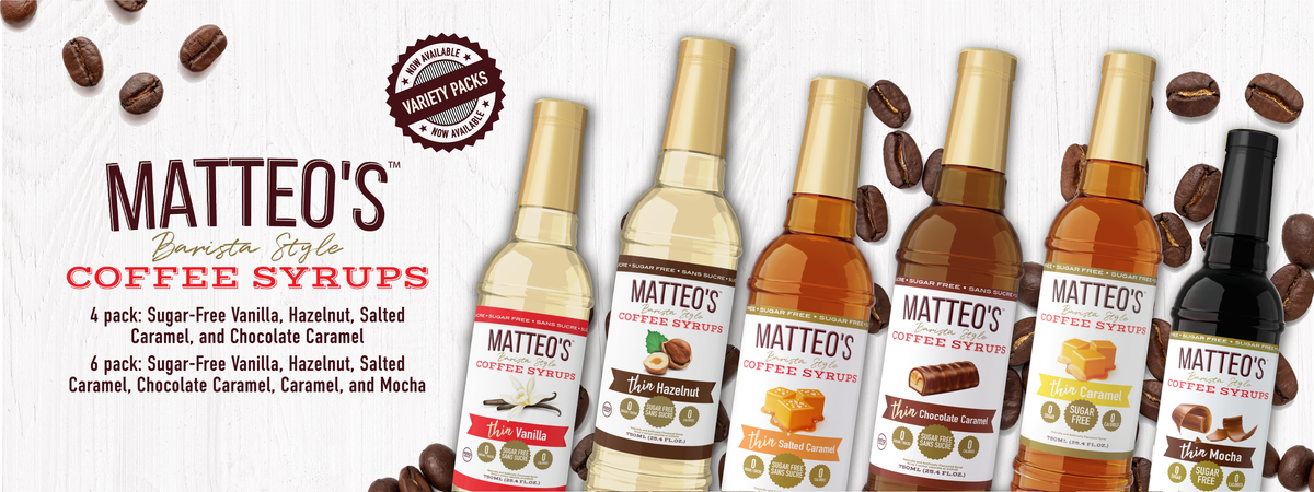 Matteo's Coffee Syrups