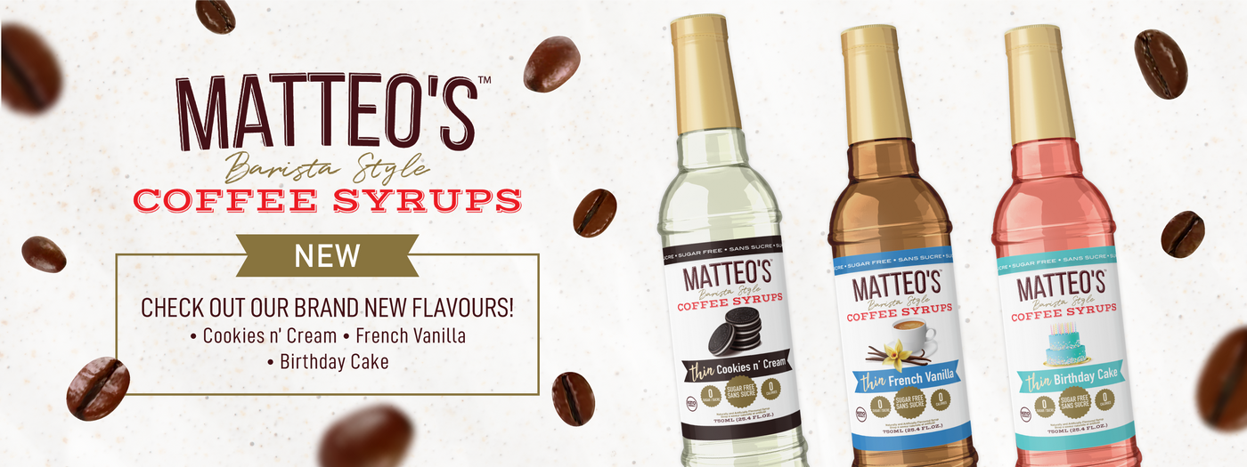 Matteo's Coffee Syrups
